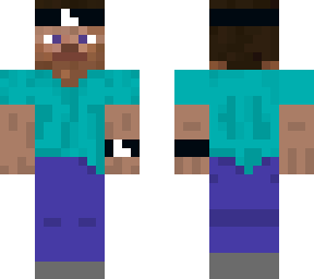 Cranexe steve skin with bracelet | Minecraft Skin
