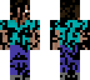 Cursed Steve Minecraft Skins