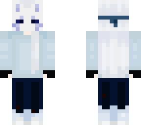 Fox mask skin but I gave it digital drawing gloves and hair at the back ...