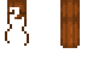 just a brown hair base | Minecraft Skin