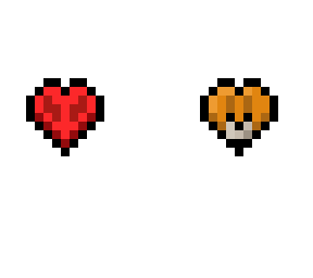 Minecraft Hardcore and mob heart | Minecraft Skin