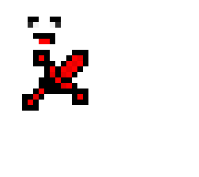 Ruby Dagger Pixel Art but derpy | Minecraft Skin