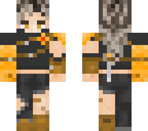 Fighter Girl Minecraft Skins