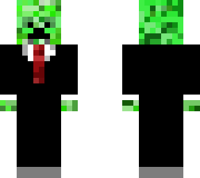 Creeper In A Suit | Minecraft Skins