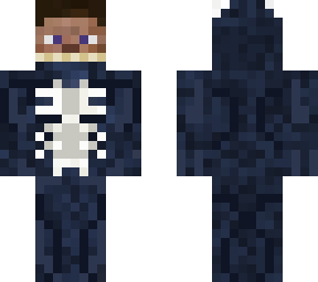 venom steve | Minecraft Skin