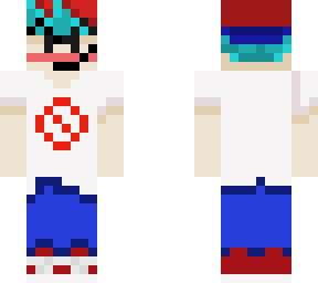 bf fnf | Minecraft Skin