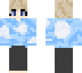 Cloud Haori | Minecraft Skin
