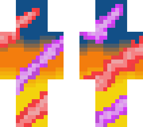 Orange Gradient | Minecraft Skins