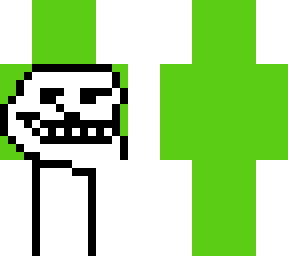 trollface | Minecraft Skins