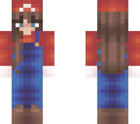 Mario Girl | Minecraft Skins