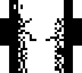 Half Corrupted Bio Figure (Updated) | Minecraft Skin