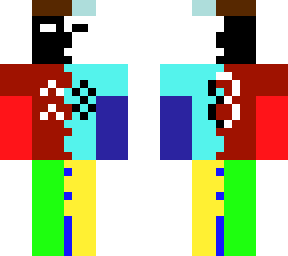 Half Inverted me | Minecraft Skin