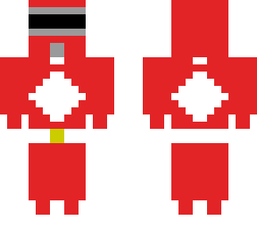 Power Rangers MMPR Red Ranger | Minecraft Skin