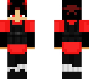 red pvp vest | Minecraft Skin