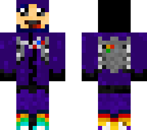 Socksfor1 but a midnight spacesuit | Minecraft Skin