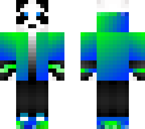 The cool panda | Minecraft Skin