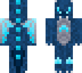 Water / Ice Dragon | Minecraft Skin
