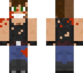 Wet Ferret VS Zombies | Minecraft Skin