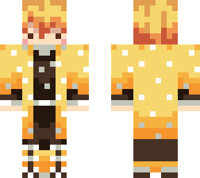 Zenitsu | Minecraft Skin