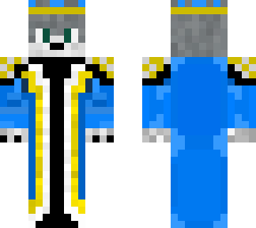 Blue King Wolf | Minecraft Skin
