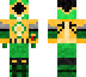 Green Samurai Minecraft Skins