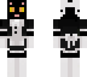 cat in maid outfit | Minecraft Skin