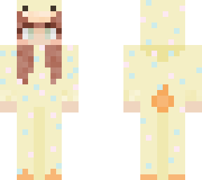 cute duck pajamas | Minecraft Skin