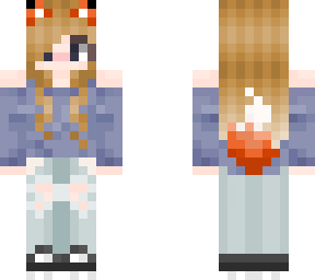 Cute Fox Girl | Minecraft Skins