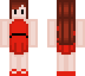 FnF Girlfriend v2 | Minecraft Skin