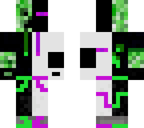 Half creeper half enderman | Minecraft Skin