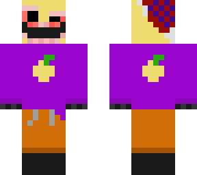 lemon man | Minecraft Skin