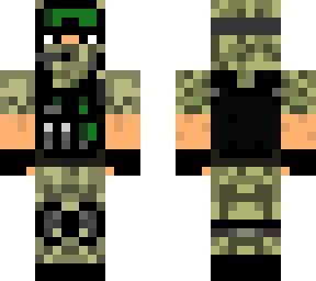 Military Soldier | Minecraft Skins