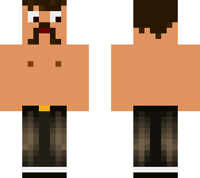 RyanNotBrian no shirt | Minecraft Skin
