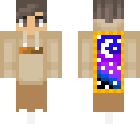 Special moon cape i made | Minecraft Skin