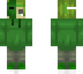 zombie half mask | Minecraft Skins