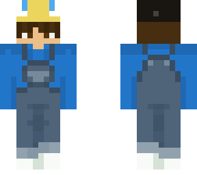 Bee Helmet Blue | Minecraft Skin