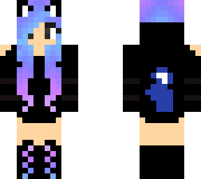 gamer cat girl | Minecraft Skin