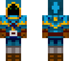 Minecraft Dungeons Wargen w/ Green Eyes | Minecraft Skin