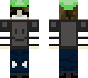 Non binary frog hat | Minecraft Skin