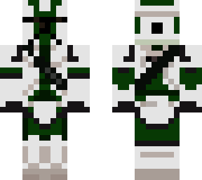 Phase 1 Commander Gree | Minecraft Skin
