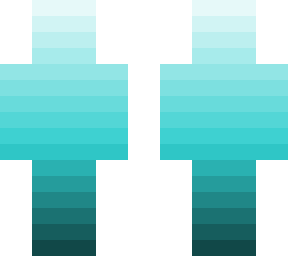 Teal waves | Minecraft Skin