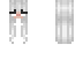 White Hair Base | Minecraft Skin