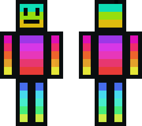 ADHD Rainbow | Minecraft Skin