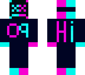 Black mask | Minecraft Skin