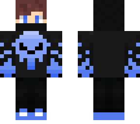 blue poison boy (edited) | Minecraft Skin