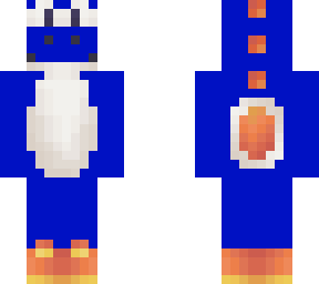 blue yoshi | Minecraft Skin