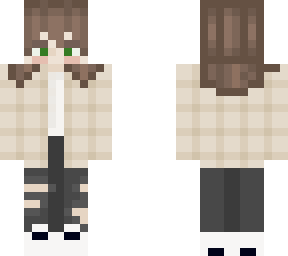 brown hair flannel | Minecraft Skins