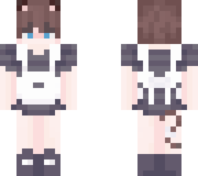 Cat boy maid | Minecraft Skin