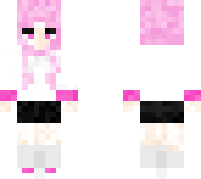Cute Pink Girl Skin | Minecraft Skin