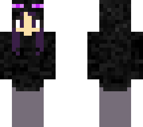 Enderman Girl | Minecraft Skins
